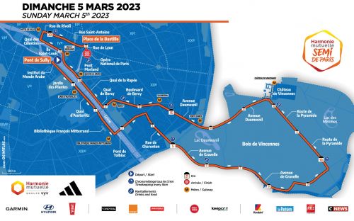 MEZZA MARATONA DI PARIGI 2027 | 21K | Iscrizioni, percorso, costo ...
